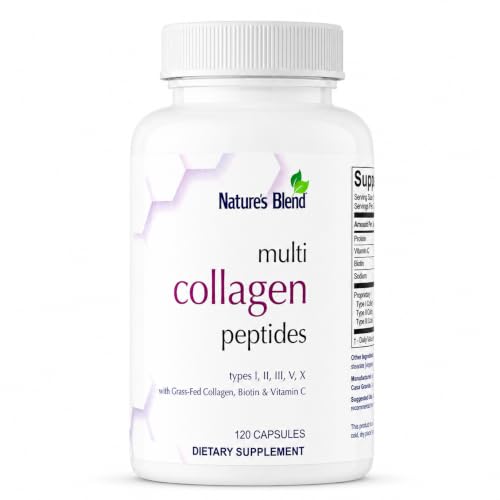 Nature's Blend collagen peptides capsules