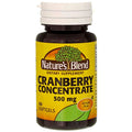 Nature's Blend cranberry concentrate benefits