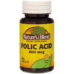 Nature's Blend folic acid tablets
