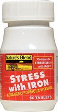 Nature's Blend iron stress vitamins