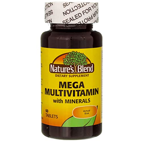 Nature's Blend MEGA vitamin tablets
