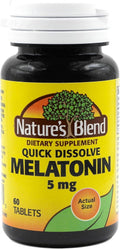 Nature's Blend melatonin for better sleep