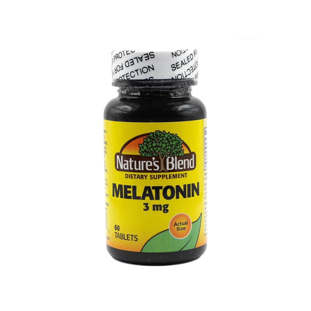 Nature's Blend melatonin for restful sleep