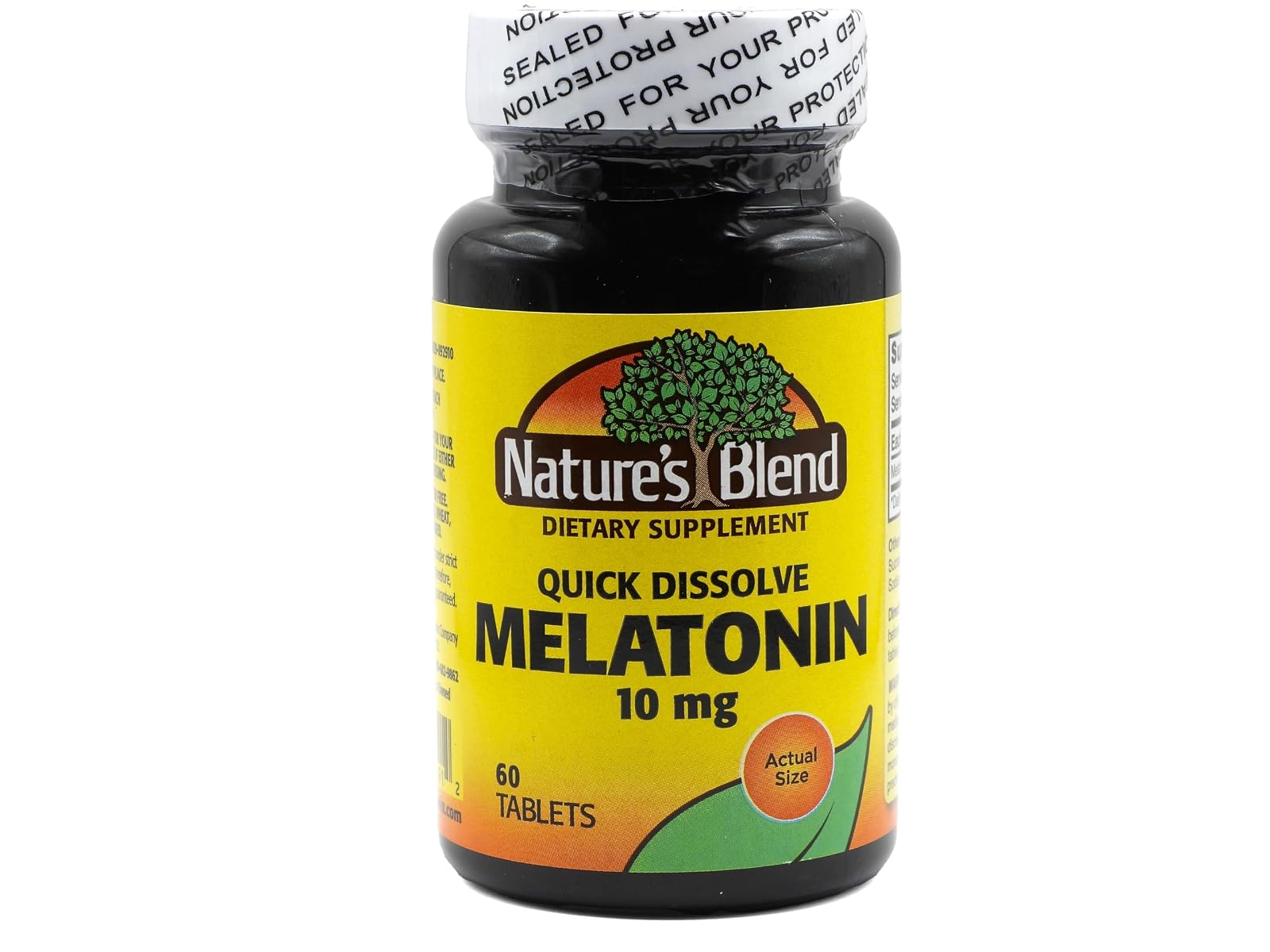 Nature's Blend melatonin for restful sleep