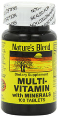 Nature's Blend multivitamins for energy