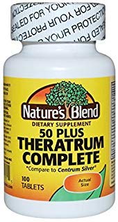 Nature's Blend multivitamins for seniors