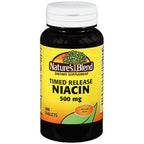Nature's Blend Niacin timed release benefits