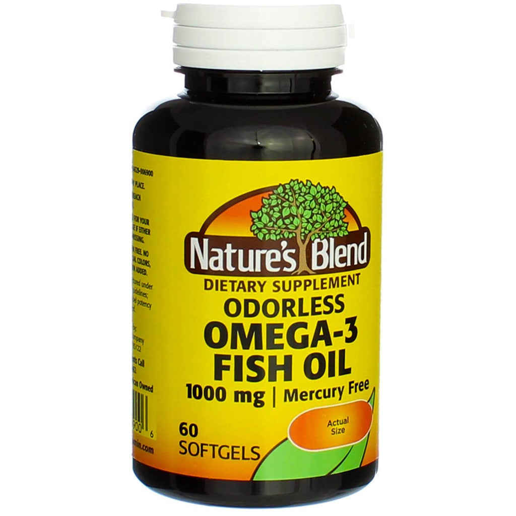 Nature's Blend Omega-3 fish oil benefits