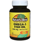 Nature's Blend Omega-3 softgels benefits