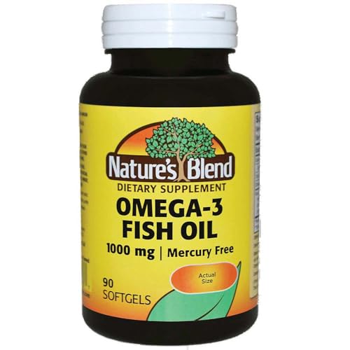 Nature's Blend Omega-3 softgels benefits