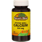 Nature's Blend oyster shell calcium tablets