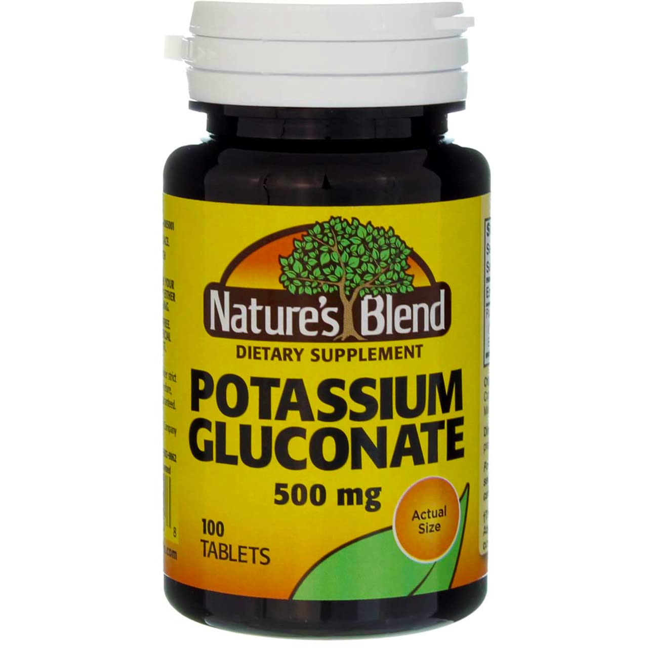 Nature's Blend Potassium Gluconate tablets