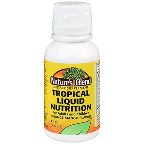 Nature's Blend tropical liquid multivitamin benefits