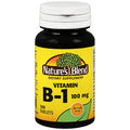Nature's Blend Vitamin B1 100 mg tablets