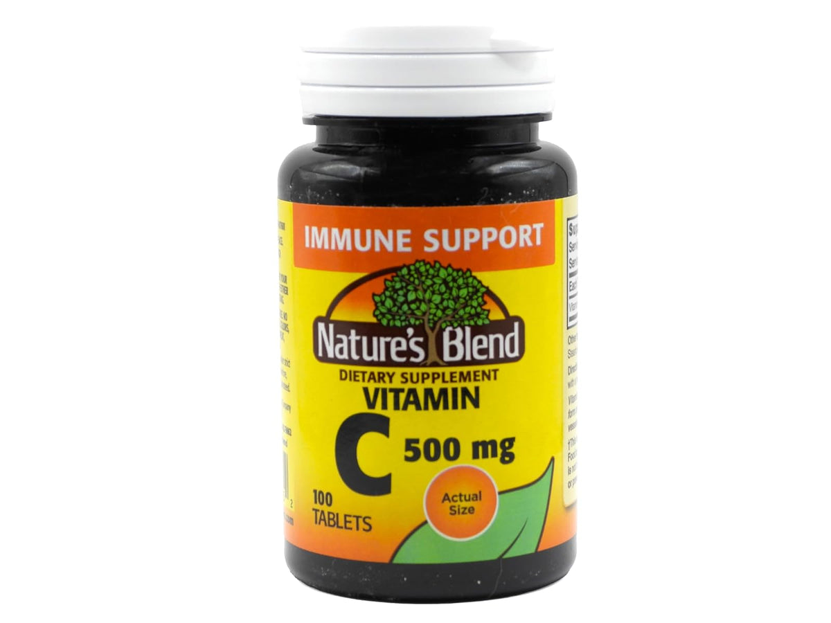 Nature's Blend Vitamin C tablets