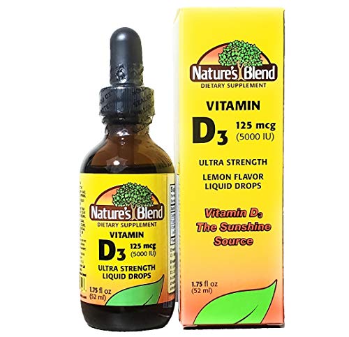Nature’s Blend Vitamin D3 liquid drops