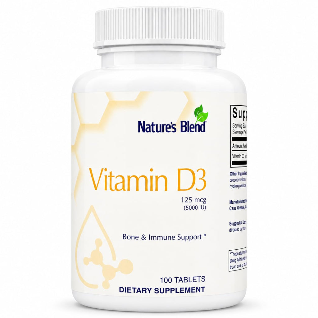 Nature's Blend Vitamin D3 supplement