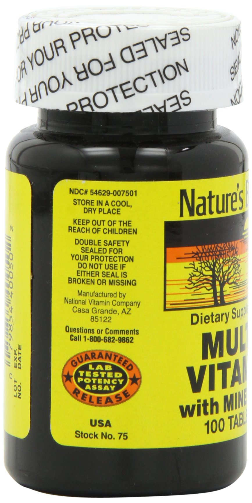 Nature's Blend vitamins for better digestion