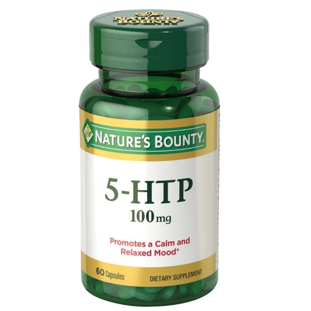 Nature's Bounty 5-HTP mood support capsules