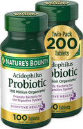 Nature's Bounty Acidophilus daily probiotics