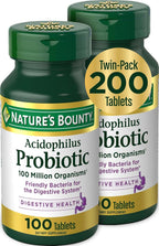 Nature's Bounty Acidophilus daily probiotics
