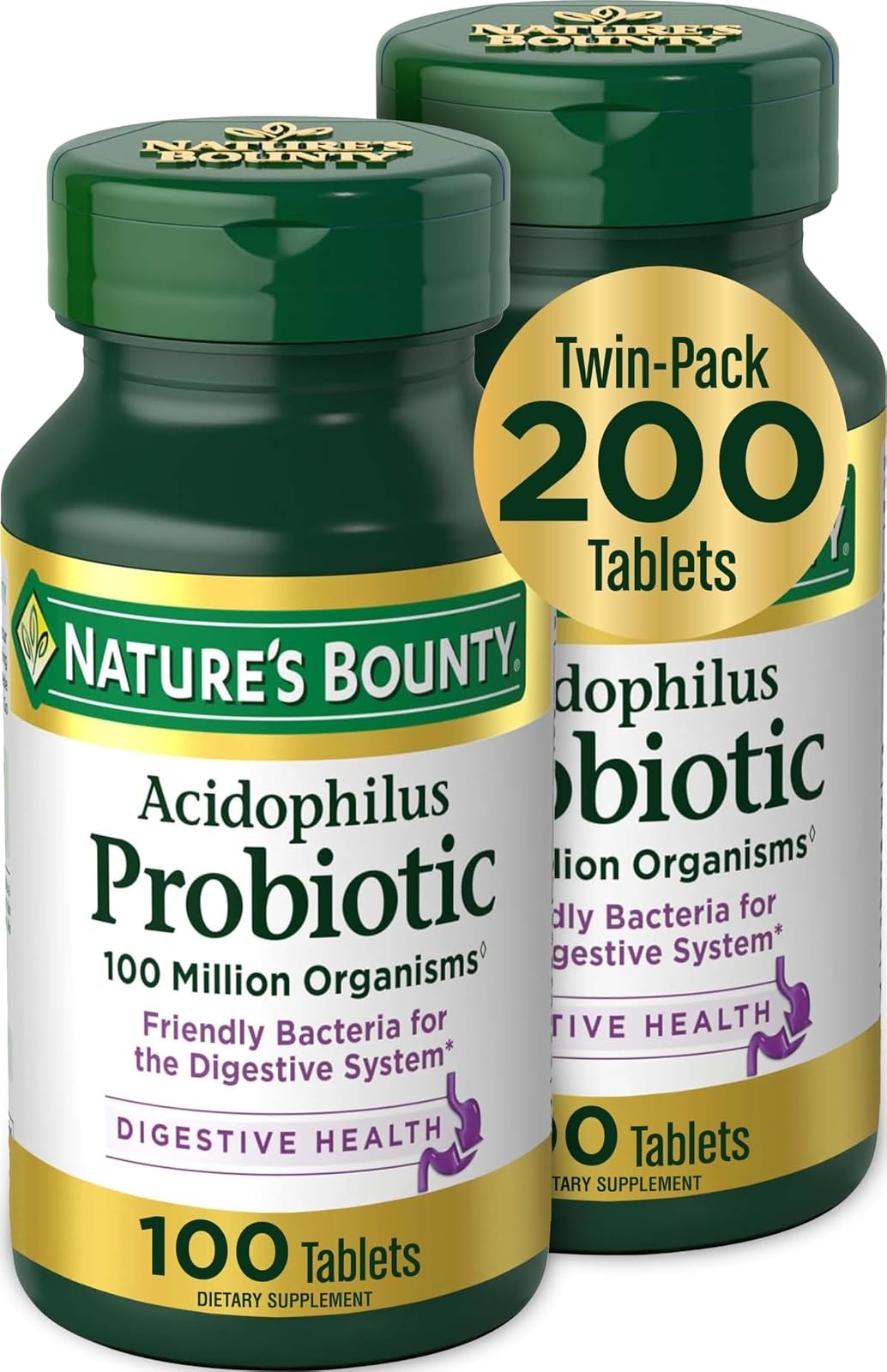 Nature's Bounty Acidophilus daily probiotics