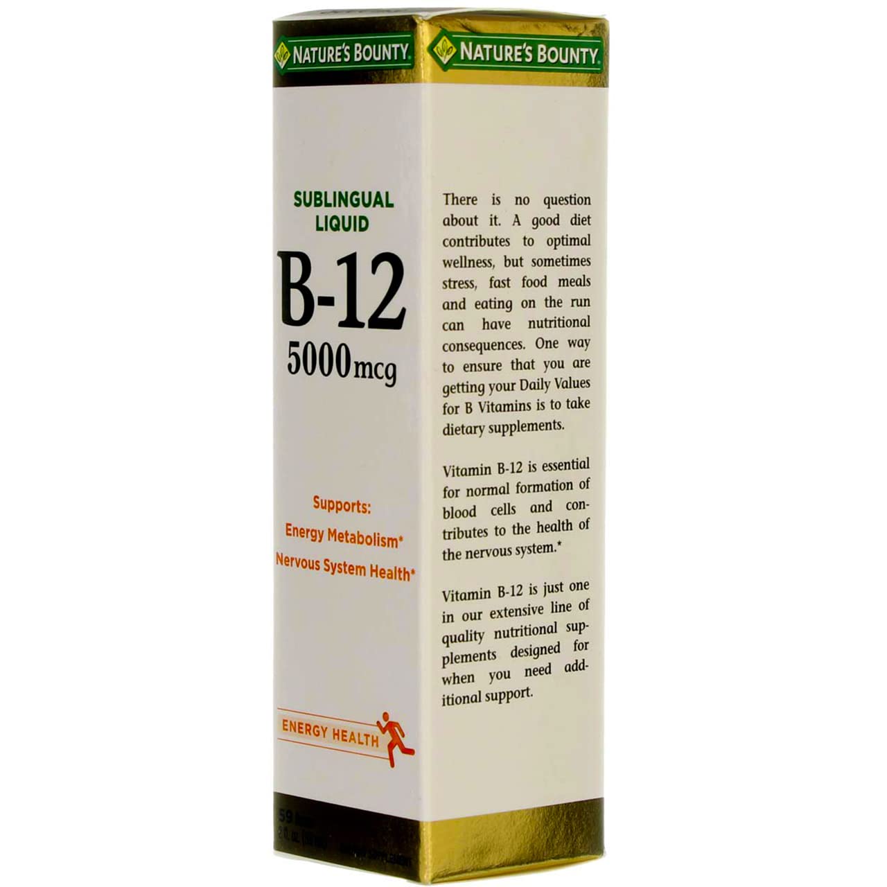 nature's bounty b12 for energy