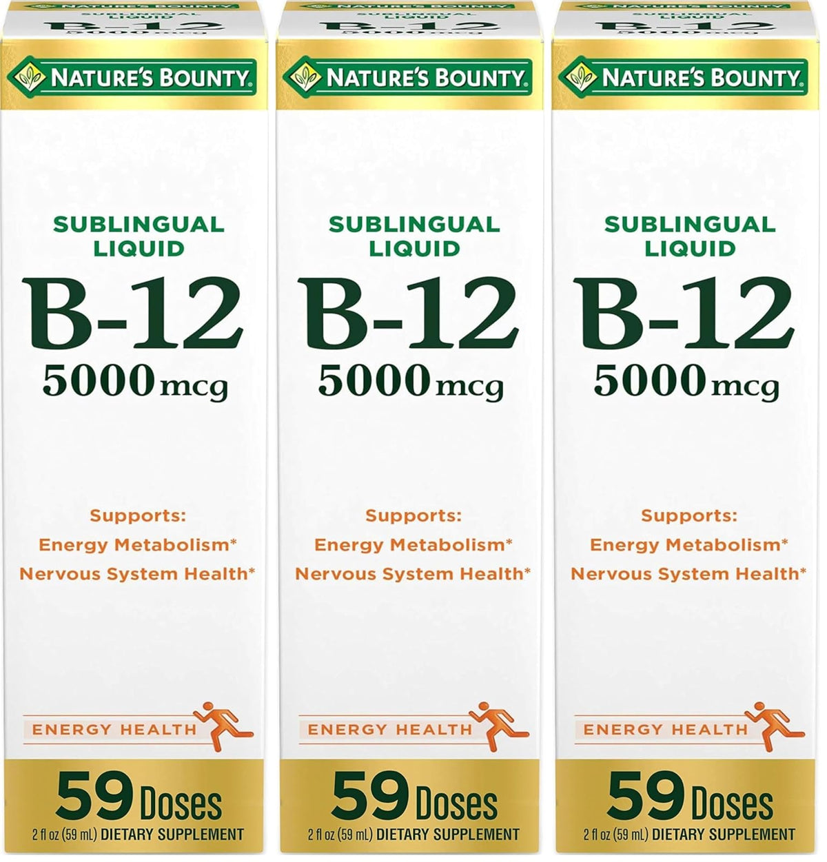 Nature's Bounty B12 liquid supplement