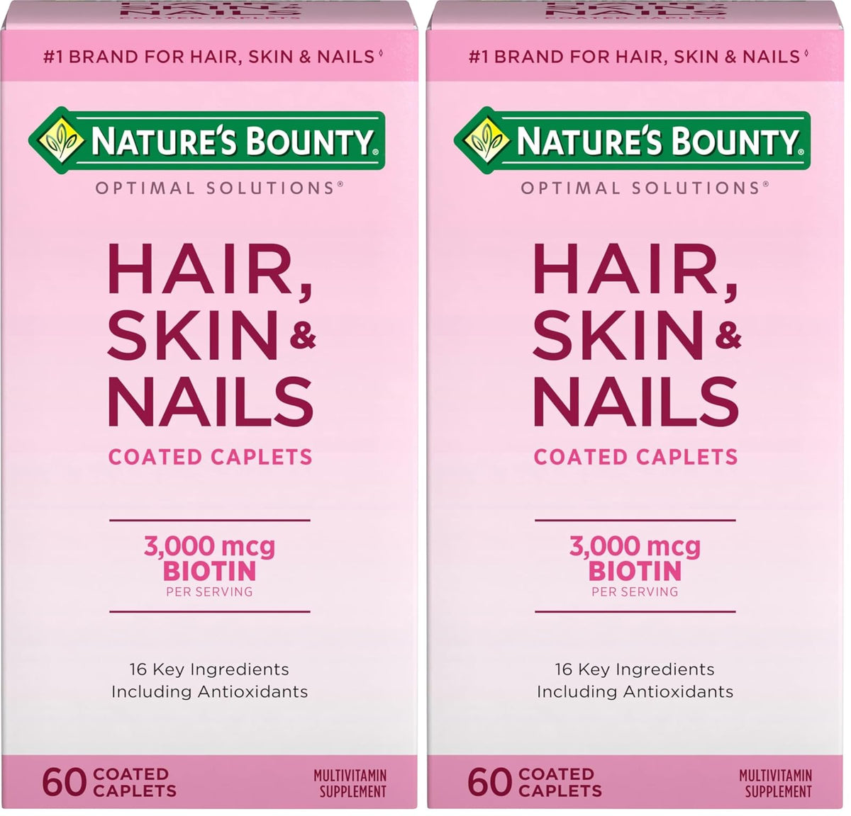 Nature's Bounty biotin for healthy hair