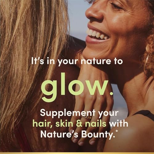 Nature's Bounty biotin for skin health
