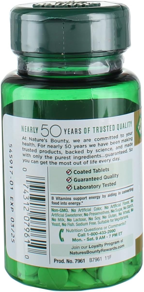 Nature's Bounty biotin for vibrant hair
