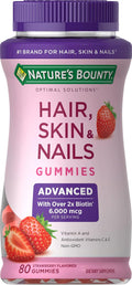 Nature's Bounty biotin gummies for hair