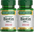 Nature's Bounty biotin quick dissolve tablets