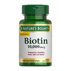 Nature's Bounty biotin softgels for hair