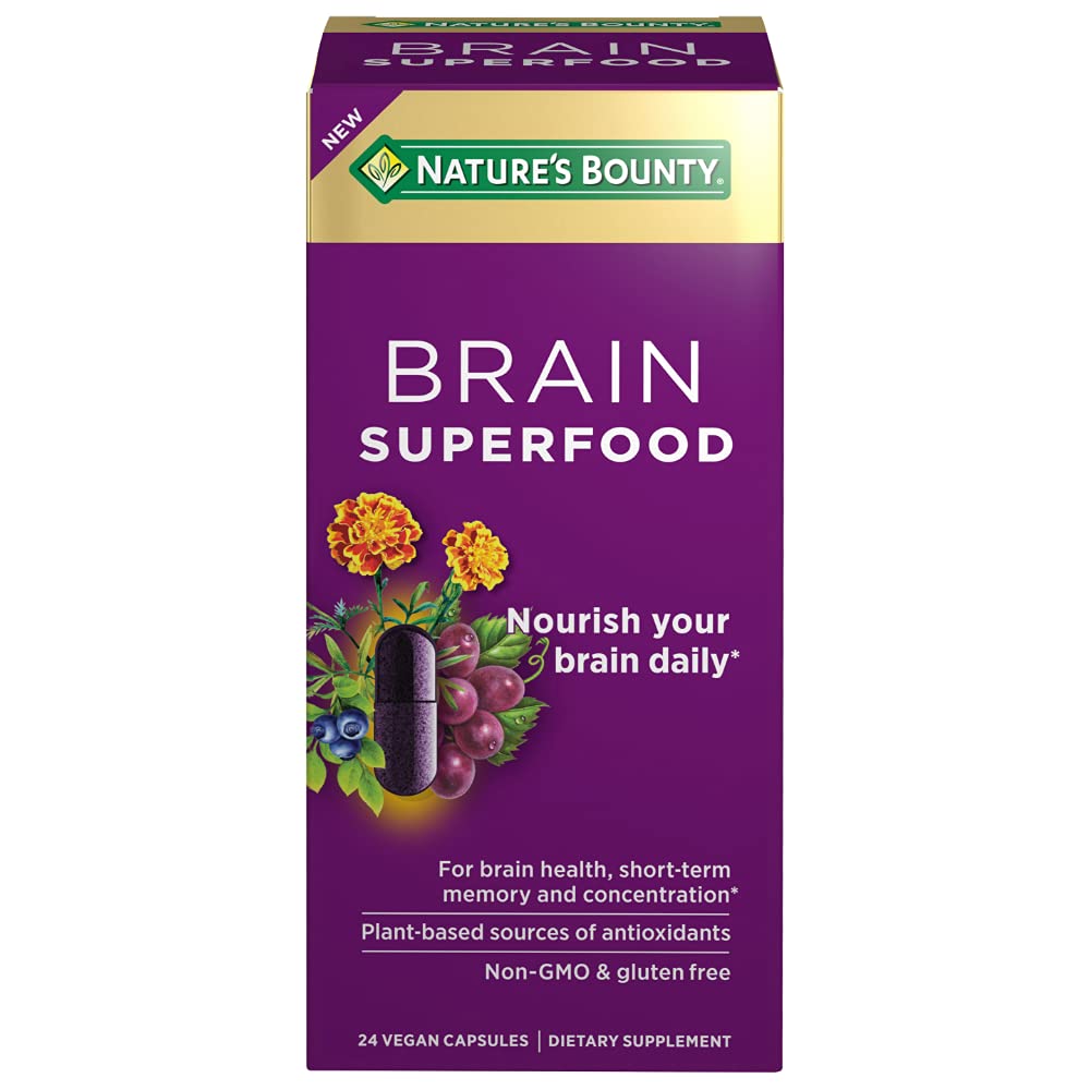 Nature's Bounty brain supplements for focus