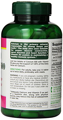 Nature's Bounty calcium 250 count