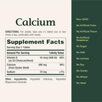 Nature's Bounty calcium for overall wellness