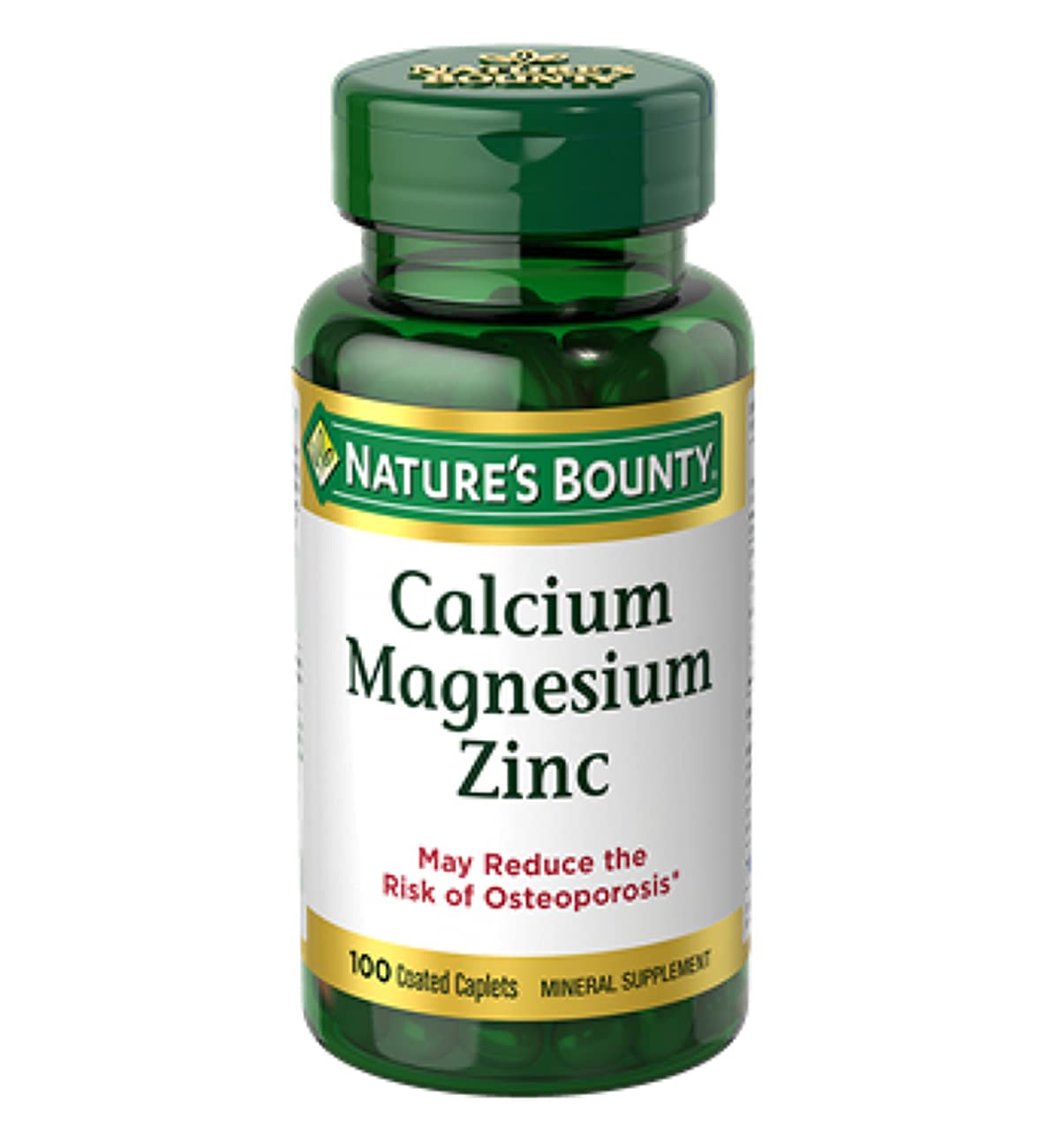 Nature's Bounty calcium magnesium zinc tablets