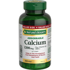 Nature's Bounty calcium supplement tablets