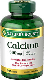 Nature's Bounty calcium supplement tablets