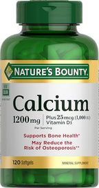 Nature's Bounty Calcium tablets for strong bones