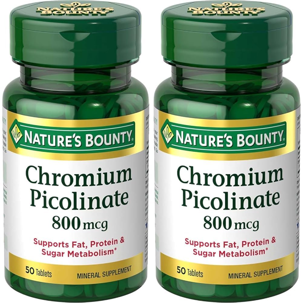 Nature's Bounty chromium picolinate supplement