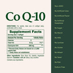 Nature's Bounty CoQ10 for vitality