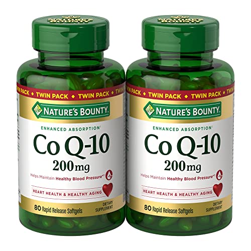 Nature's Bounty CoQ10 softgels for energy