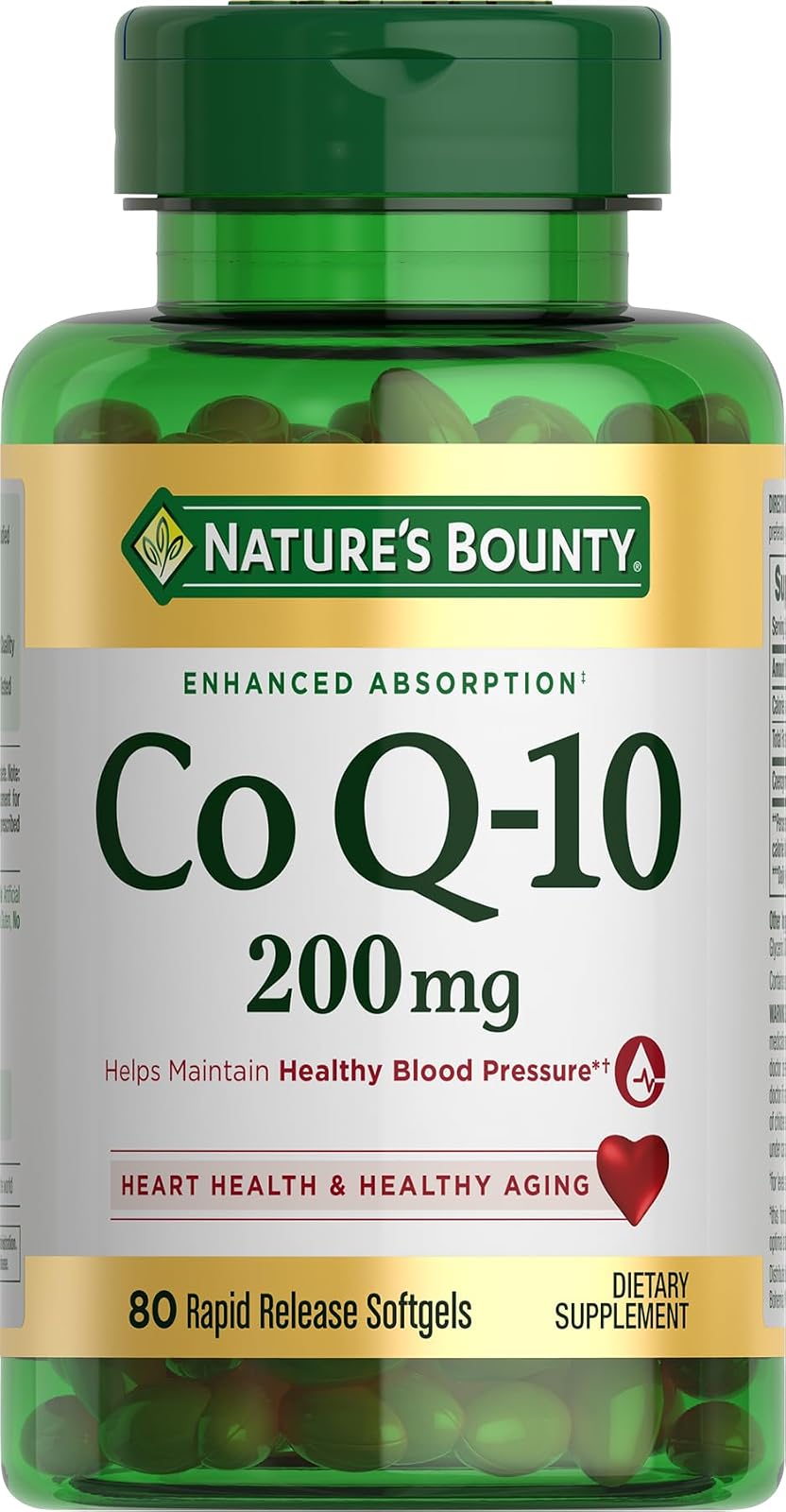 Nature's Bounty CoQ10 softgels