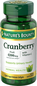 Nature's Bounty cranberry softgels benefits