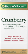 Nature's Bounty cranberry softgels benefits