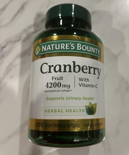 Nature's Bounty cranberry vitamin C benefits