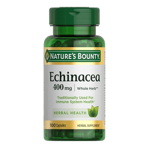Nature's Bounty echinacea 400mg capsules