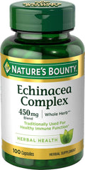 Nature's Bounty echinacea capsules for immunity